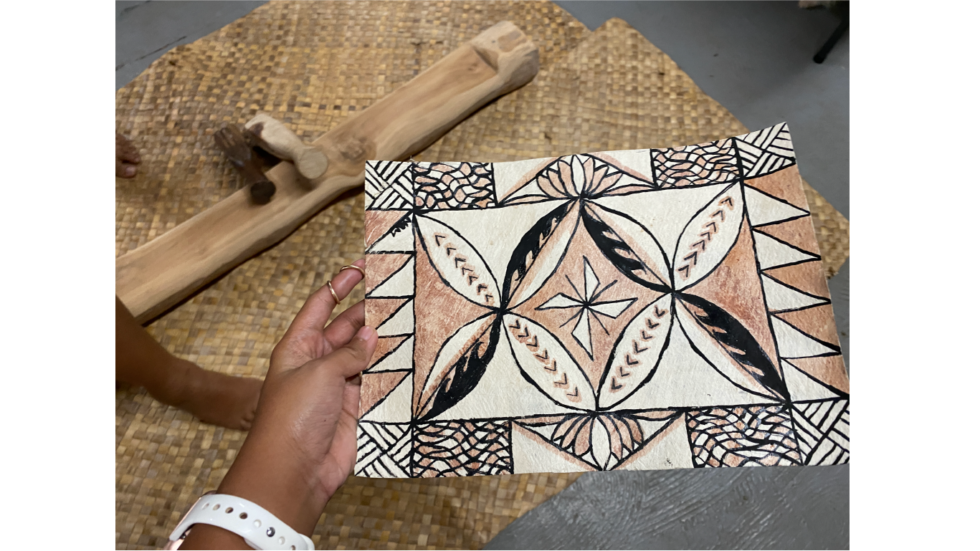 Making Siapo with Fa'aSamoa Arts - Nerelle | American Samoa